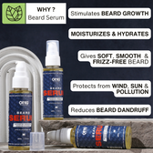 Buy the best Beard Hair Growth Serum at OnlyMenGrooming